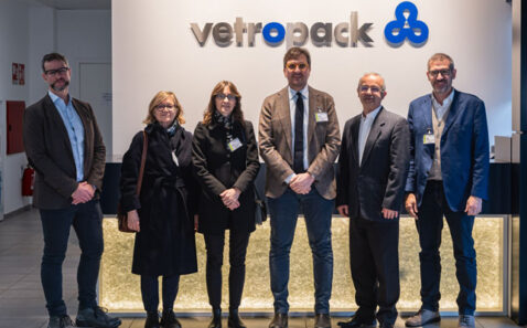 Official visitors at the new Vetropack Italia plant | GlassOnline.com ...
