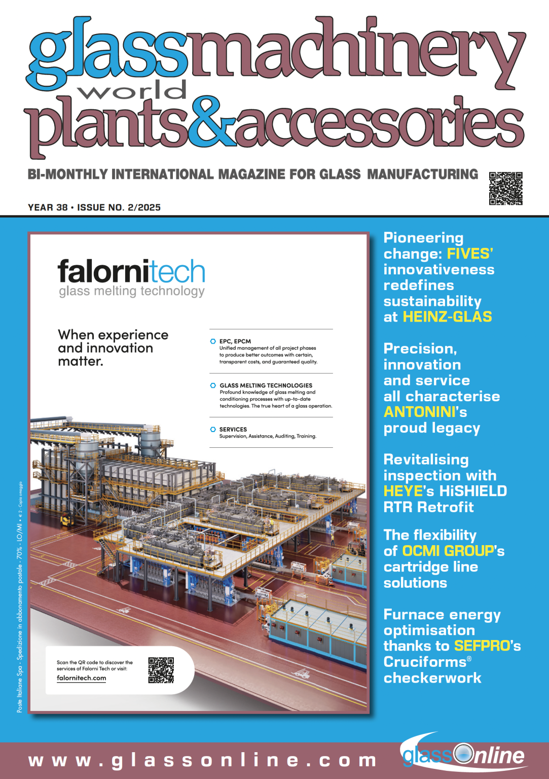 Glass Machinery Plants & Accessories no. 2/2025 | GlassOnline.com - The ...