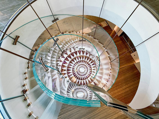 NorthGlass 5-tonnes floating staircase | GlassOnline.com - The World's ...